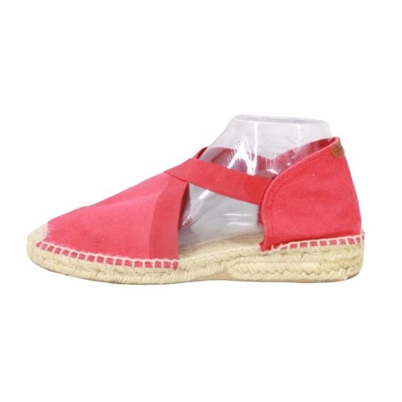 Toni Pons | Shoes | Toni Pons Red Suede Low Wedge Slip On Espadrille ...